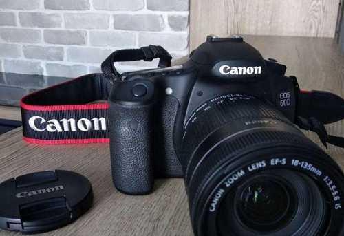 Canon eos 60D + объектив 18-135 image stabilizer