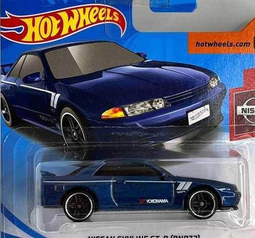 Hot Wheels Nissan Skyline Gt-R (Bnr32) (Синий)