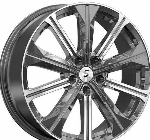 Premium Series кр013 : 7x19 5*114,3 Et:40 Dia:66,1 Diamond Gloss Graphite