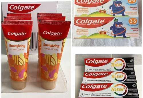 Зубные пасты Colgate для детей и взрослых