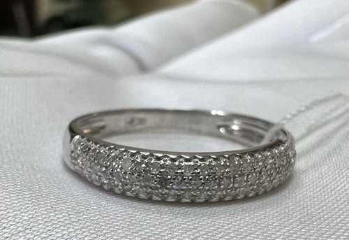 Золотое кольцо 585 с бриллиантами 17 р-р