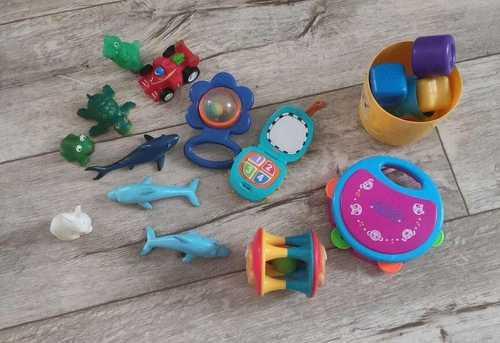 Развивающие игрушки, резиновые игрушки