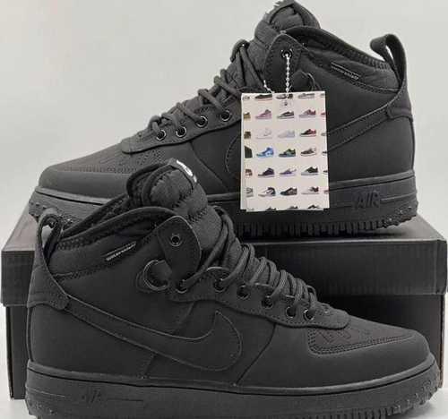 Кроссовки Nike Air Force 1 Duckboot (с мехом) (Арт.48233)