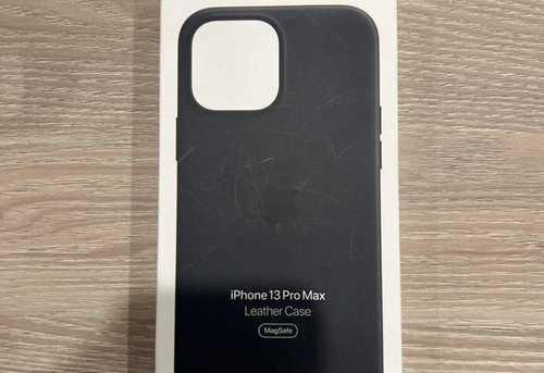 Чехол на iPhone 13 pro max кожаный magsafe
