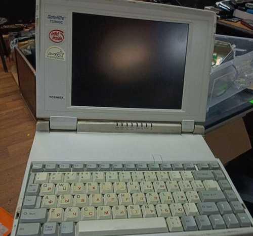 Ретро ноутбук toshiba Satellite T1900c