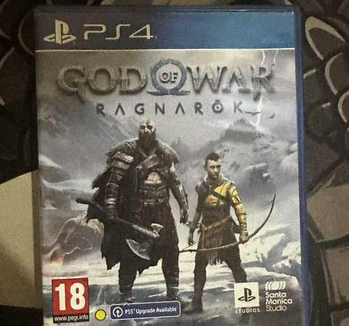 God of war ragnarok ps4 русская озвучка диск