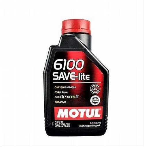 Моторное масло motul 6100 Save-Lite SAE 5W30 1L