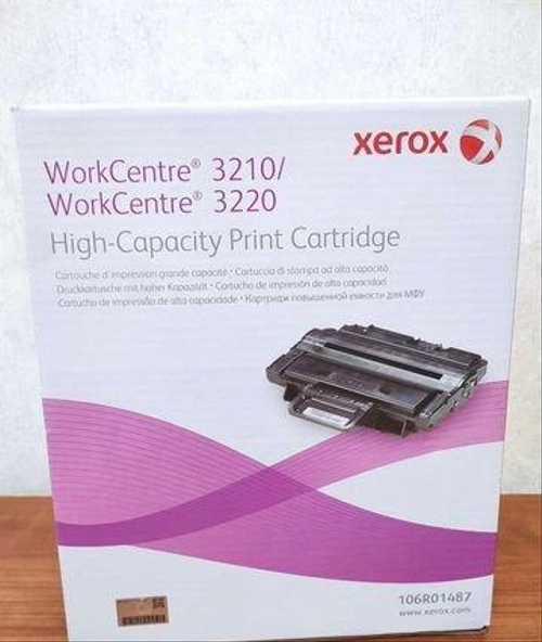 Картридж 106R01487 для Xerox WC 3210, 3220