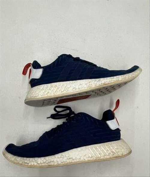 Adidas NMD r2 blue us 10,5 кроссовки