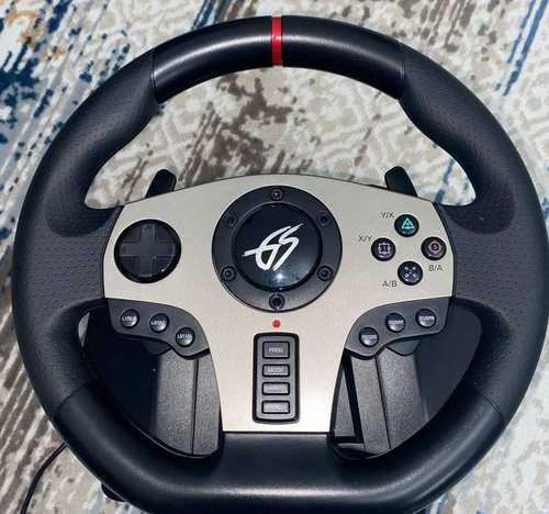 Игровой руль 900 градусов dexp Wheelman Pro