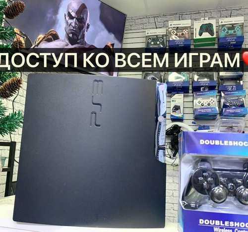 Sony playstation 3 Slim 160гб шита доставка