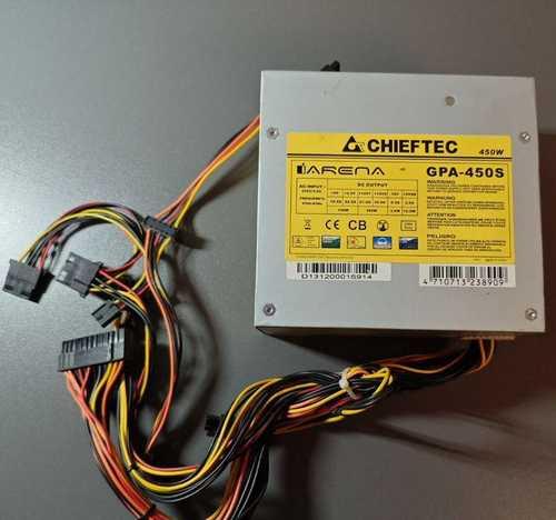 Блок питания chieftec GPA-450S 450W