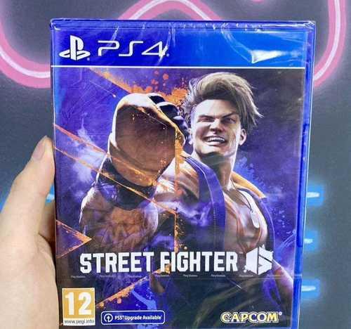 Диск ps4 ps5 Street Fighter 6