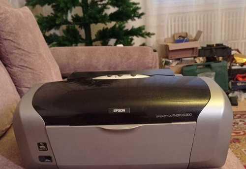 Цветной струйный фотопринтер epson R200