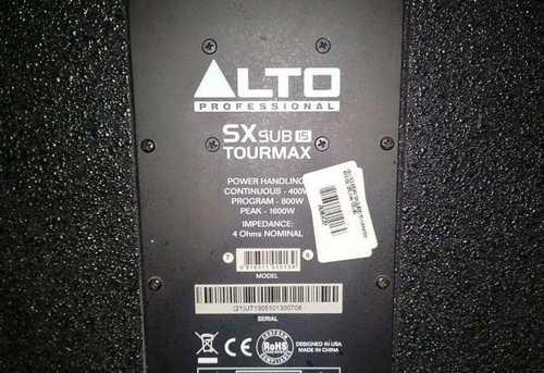 Сабвуфер Alto sx sab15 tourmax