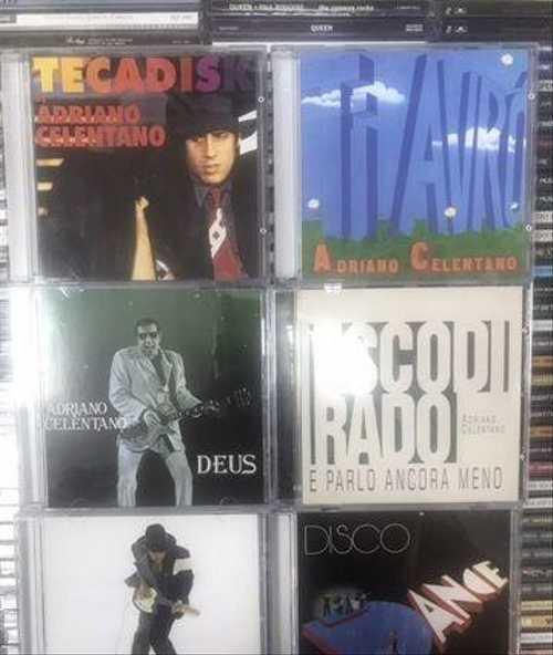 Музыкальные cd диски Adriano Celentano