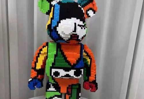 3d конструктор 55см, медведь BearBrick, лего, lego