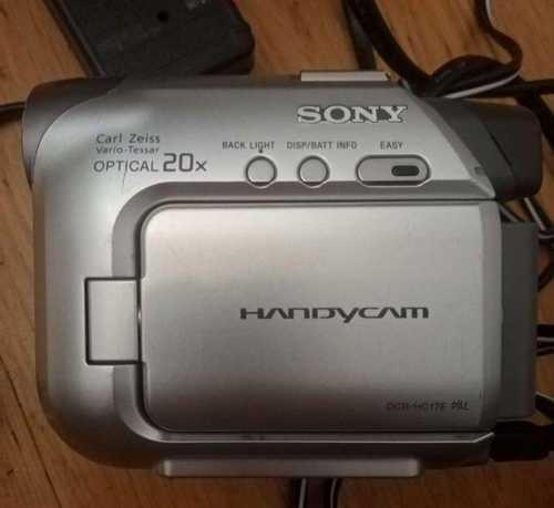Видеокамера sony handycam DCR HC17E 640x digital