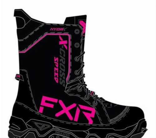 Ботинки женские FXR X-Cross Speed Black/Fuchsia 23