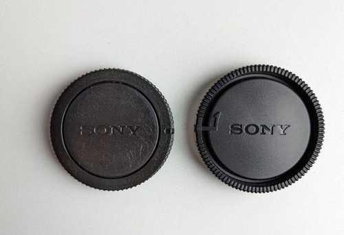 Крышка объектива и заглушка камеры Sony