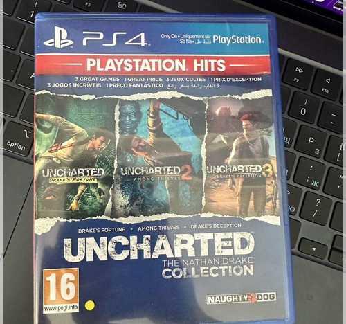 Игра для playstation ps4 uncharted