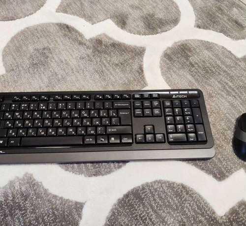 Беспроводная мышь и клавиатура А4tech