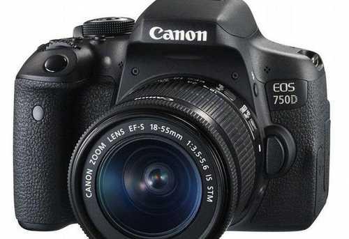 Canon EOS 750D Kit EF-S 18-55mm f/3.5-5.6 IS STM