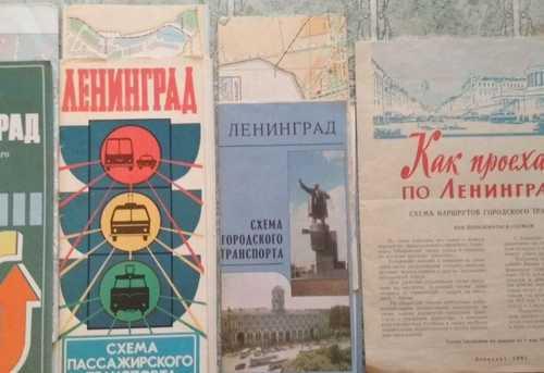 Карты и схемы: Ленинград и область