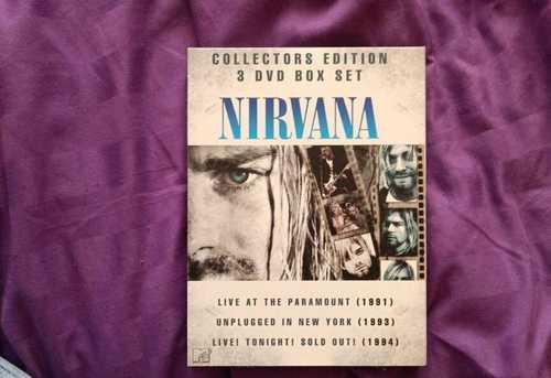 Nirvana 3 dvd box set торг