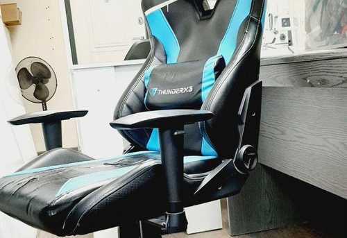 Игровое кресло thunderx3 TC3 синий