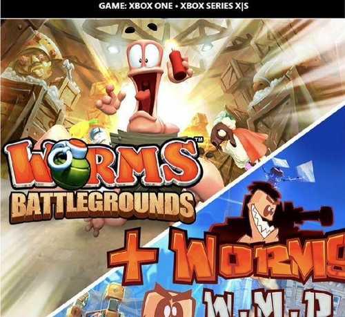 Worms battlegrounds+W.M.D xbox ONE X/S ключ