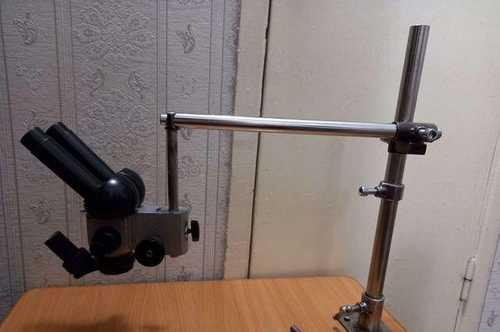 Микроскоп мбс-1 на штативе