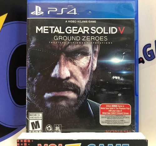 Metal Gear Solid V: Ground Zeroes (PS4) Б/У