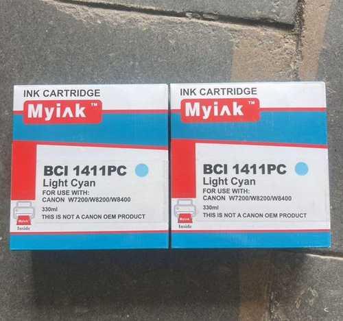 Картридж для canon BCI-1411PC light cyan MyInk