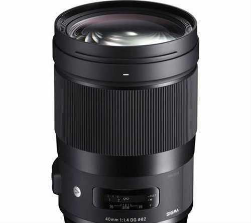 Объектив Sigma 40mm f/1.4 DG HSM Art Sony FE Новый