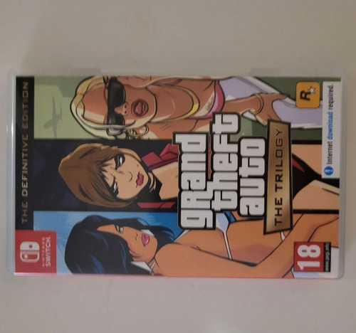 Gta trilogy nintendo switch + подарю джойконы