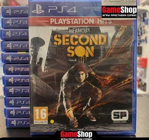 InFamous: Second Son / Второй Сын PS4 Диск