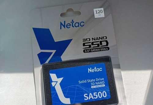 Новый SSD Netac 120gb