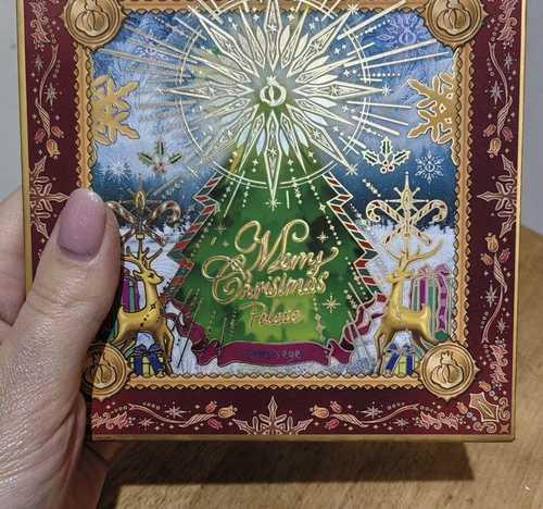 Палетка теней odens eye merry Christmas