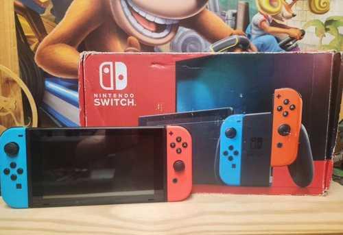 Nintendo switch v2 прошитая 512 gb