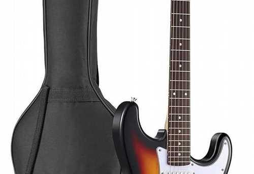 Электрогитара Donner ST-100 Sunburst с чехлом