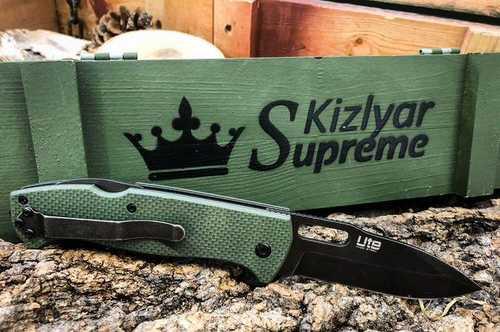 Складной нож UTE 440C stonewash green G10