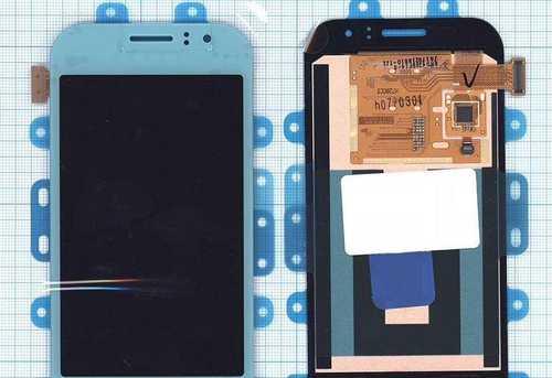 Дисплей Samsung Galaxy J1 Ace SM-J110H синий