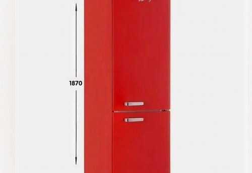 Холодильник новый dexp RF-CN250RMG/R красный