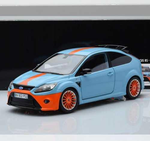 2010 Ford Focus RS mkii Le Mans Gulf (Minichamps 1