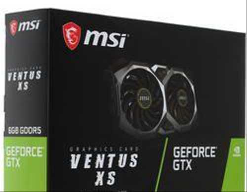 Новая видеокарта MSI 1660 ventus. Гарантия36мес