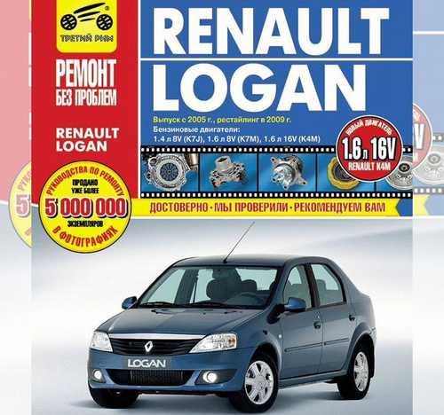 Книга Renault Logan с 2005/2009 г/в Третий Рим