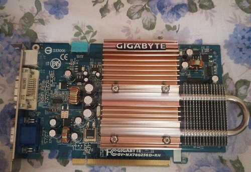 Продажа видеокарты gigabyte GeForce 7600gs