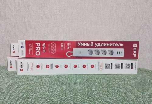 Умный удлинитель EKF Connect PRO Wi-Fi RCE-2-WF