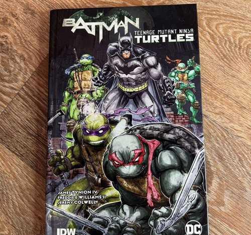 Комиксы batman teenage mutant ninja turtles